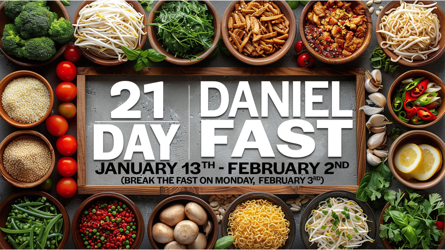 2025 Daniel Fast – St. James Community Church